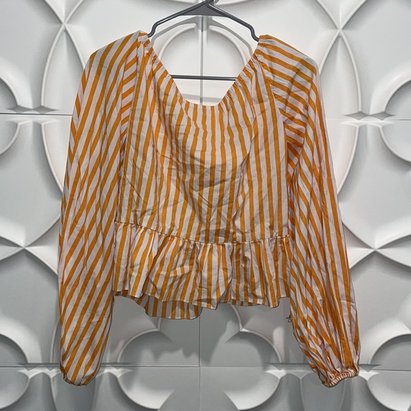 Caroline Constas | Tops | Caroline Constas Onira Top Size S Gg | Poshmark